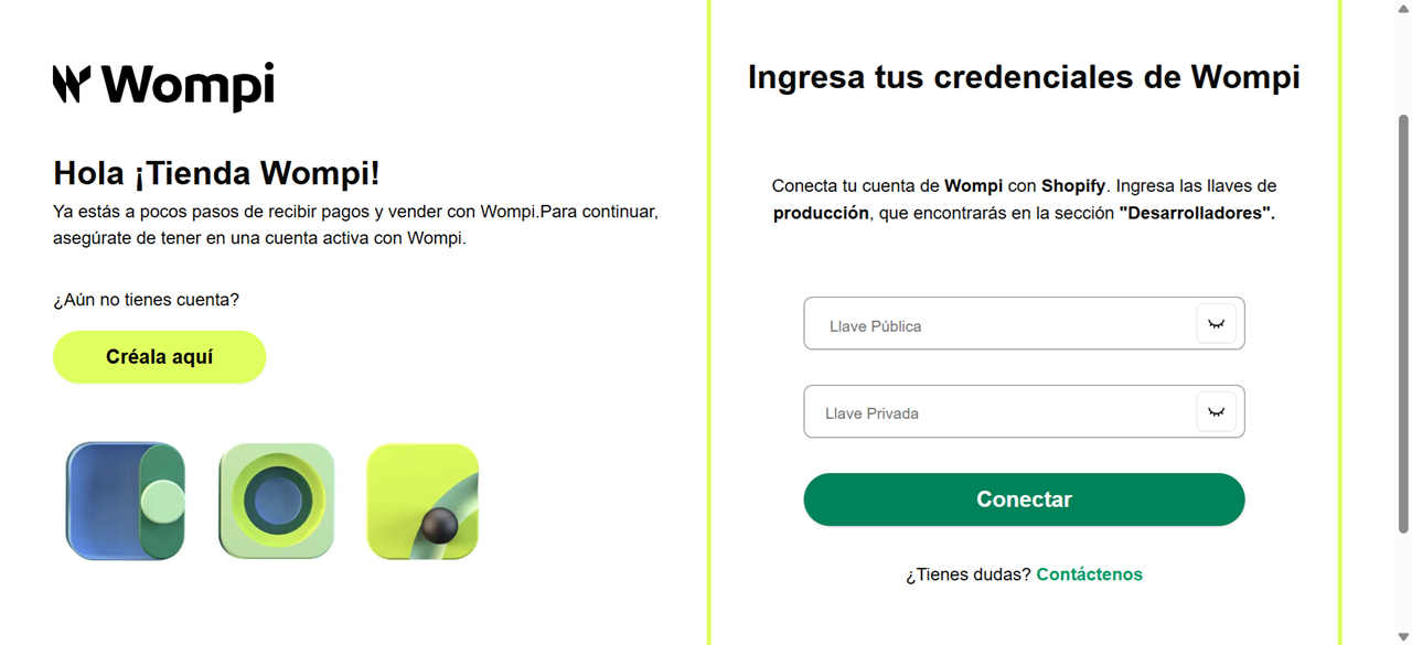 Shopify | Wompi Docs