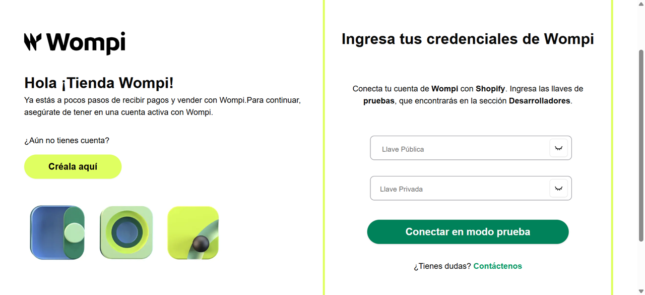 Shopify | Wompi Docs