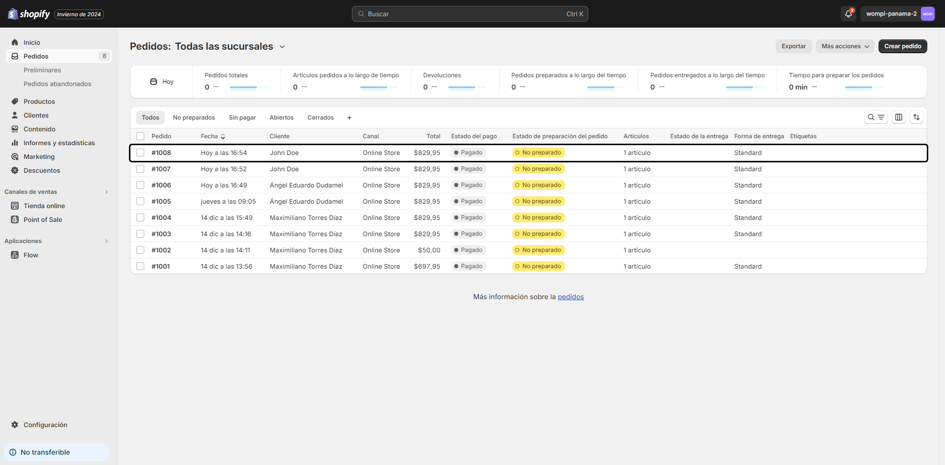Shopify | Wompi Docs