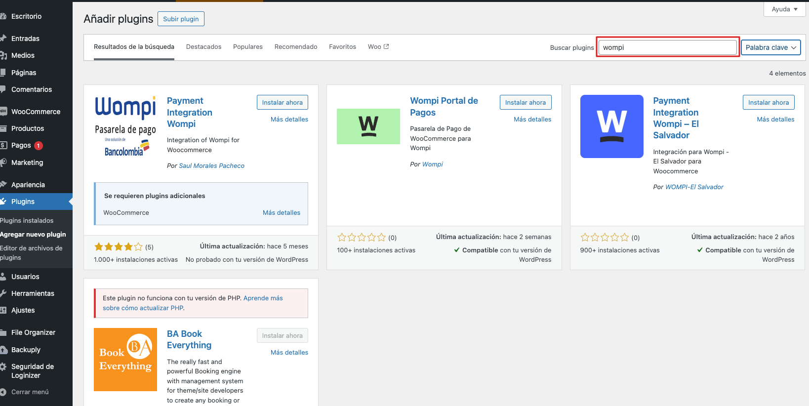 WooCommerce (Wordpress) | Wompi Docs