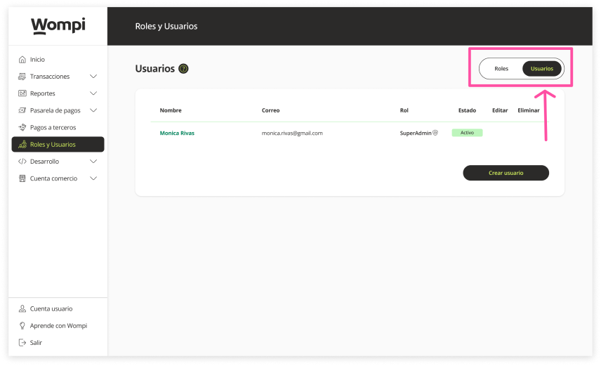 Payments to third parties | Wompi Docs